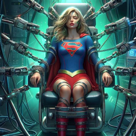 Supergirl Defeated And Captured Ai Art By Evandromarquesamv On