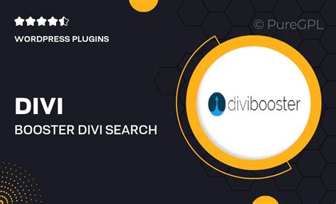 Divi Booster Divi Search Results Module