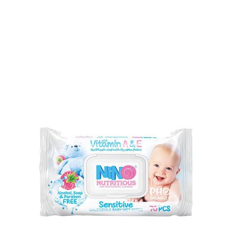 دستمال مرطوب کودک حساس نینو روژه