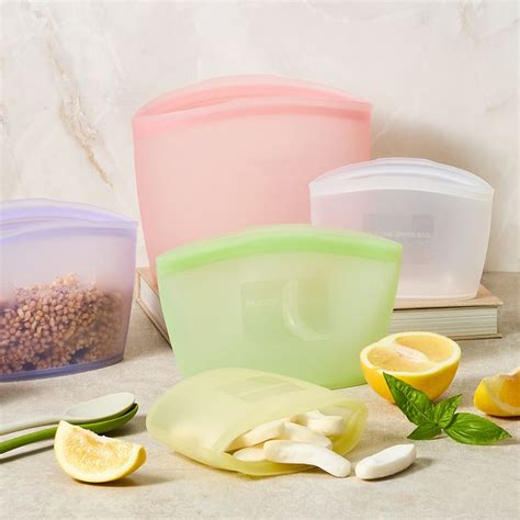 프리미엄 실리콘 이유식 주방용품 조리도구 밀폐용기 위생 지퍼백 소중대 3p 세트 감도 깊은 취향 셀렉트샵 29cm