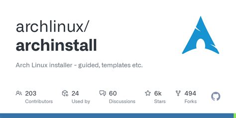 Github Archlinux Archinstall Arch Linux Installer Guided Templates Etc