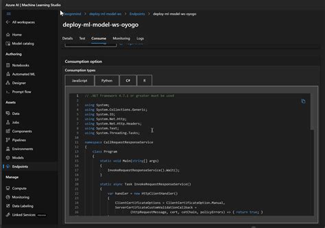 Deploying And Consuming Foundation Models From The Azure Model Catalog