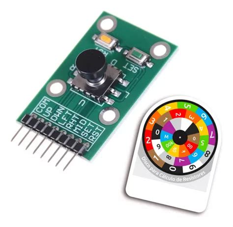Módulo Joystick De Navegação 5d Direções Para Arduino Parcelamento