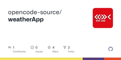 GitHub Opencode Source WeatherApp