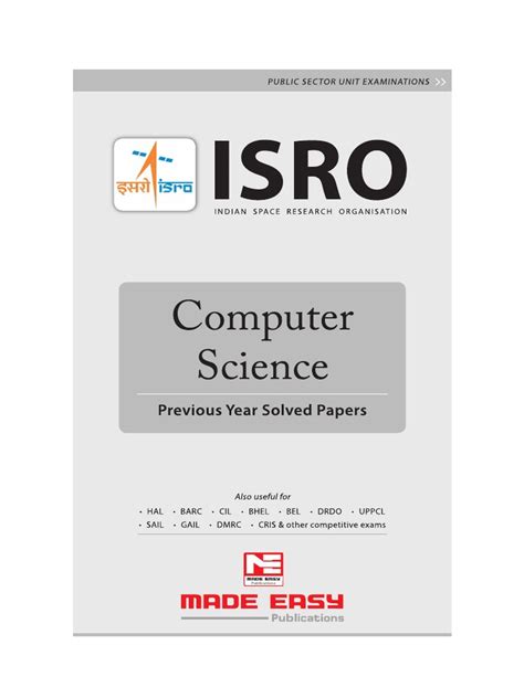 Cs Isro Previous Solved Papers Pdf