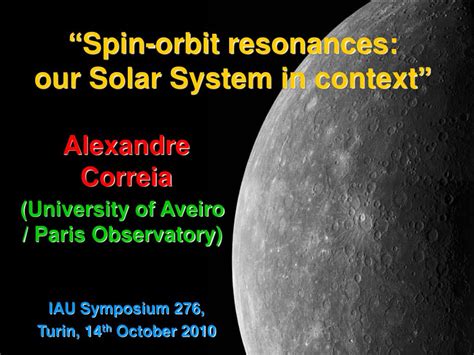 Ppt Spin Orbit Resonances Our Solar System In Context ” Powerpoint Presentation Id5042605