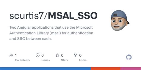 Github Scurtis7sso Attempt To Get Sso Working Between Two Angular Apps That Use The Ms