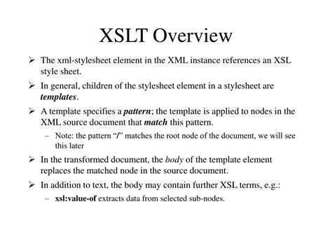 PPT XSLT PowerPoint Presentation Free Download ID