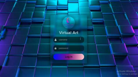 Glassmorphism Login Form Using Html And Css Youtube
