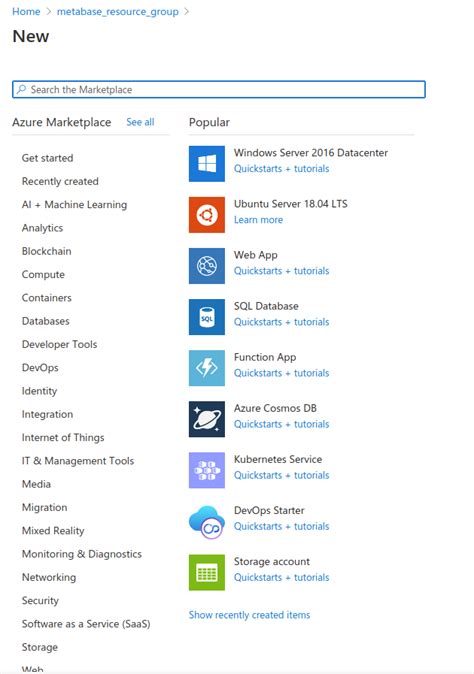 Running Metabase On Microsoft Azure Metabase Documentation