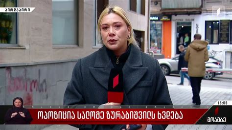 ოპოზიცია სალომე ზურაბიშვილს ხვდება Youtube