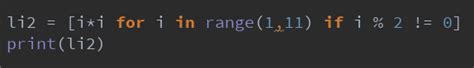 python——列表生成式 csdn博客