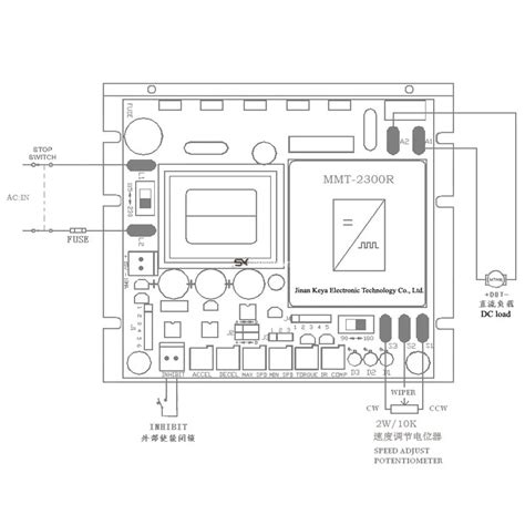 Scr Pm Motor Controller Voltage Adjustable 110v 220v Ac Input 90v 180v Dc Brushed Motor Speed