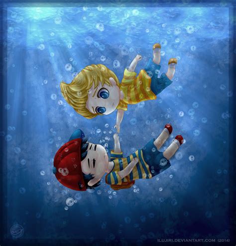 Lucas And Ness By Ilujiri On DeviantArt