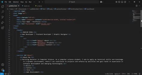 Portfolio Frontenddevelopment Webdevelopment Javascript Html Css Maryam Rida