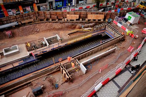 Pictures Show Progress At Cardiffs Huge New Canal