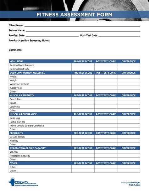 Free Fitness Assessment Template Boost Member Retention Wodguru