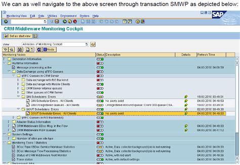 Sap Crm Middleware Overview With Step By Step Conf Sap Community