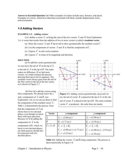 Section 1 5 Adding Vectors
