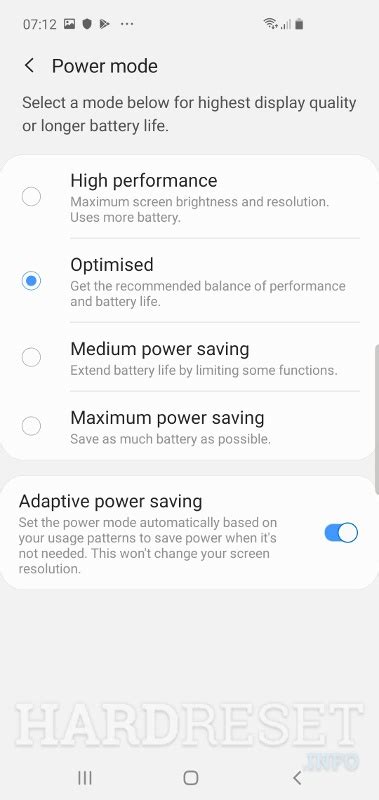 How To Turn On And Turn Off Power Saving Mode On SAMSUNG Galaxy A S HardReset Info