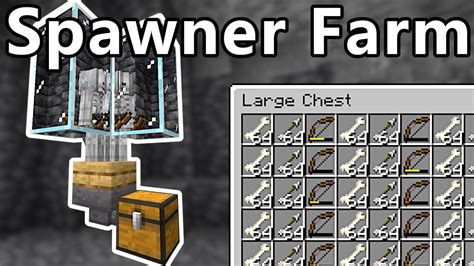 Mob Spawner Farm Minecraft 120 Youtube