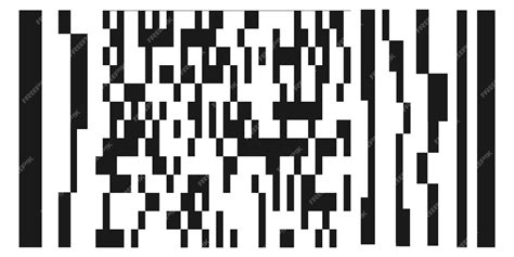 Premium Vector Matrix Code Product Info Encrypted Scan Technology