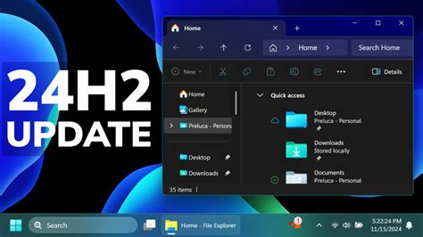 New Big Windows 11 24h2 Update New Taskbar System Tray New Design In Build 26100 2448 Rp