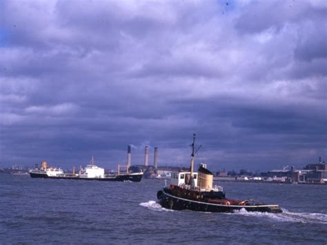 Photograph Of The Tug Flying Cock Alexandra Towing Company National Museums Liverpool