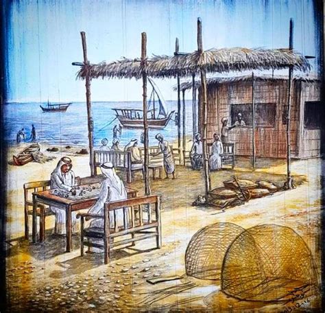 حسن بوجسوم فنان تشكيلي قطري