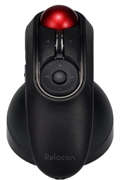 Elecom Handheld Bluetooth Thumb Operated Trackball Mouse 10 Button