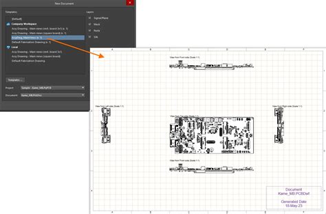 Creating A Draftsman Template Altium Designer And Technical Documentation