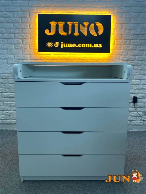 Комод пеленатор 80 білий вирізи Інтернет магазин дитячих товарів