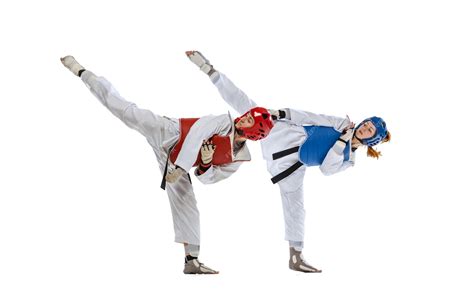 Taekwondo White Background