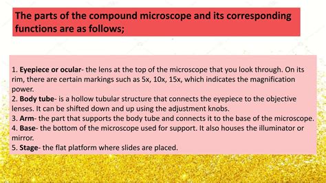 Compound Microscope Cot 2ndpptx