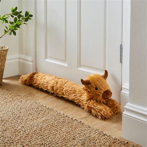 Henry Highland Cow Draught Excluder Dunelm