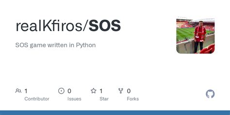 Github Realkfirossos Sos Game Written In Python