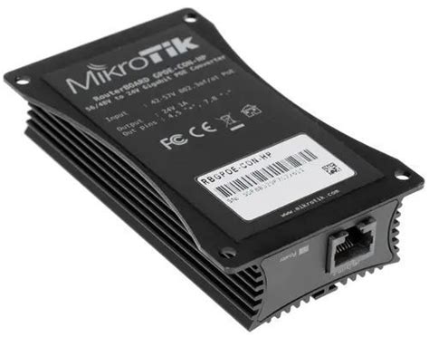 Инжектор Poe Mikrotik Rbgpoe Con Hp купить с доставкой по выгодным