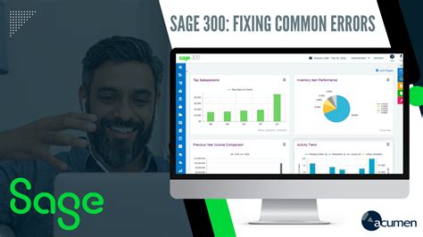 Sage 300 Errors Troubleshooting Common Error Messages Accpac