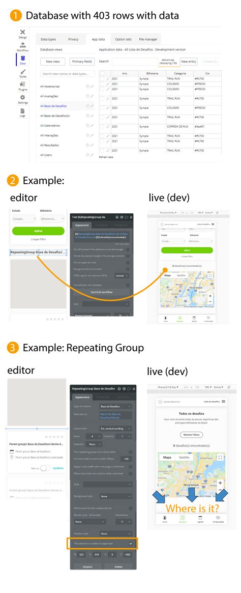 The Information In Database Dont Appear On Preview Database Bubble Forum