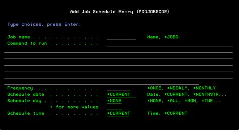 Advanced Job Scheduler