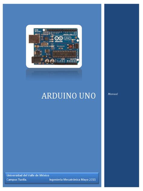 manual arduino uno pdf microcontrolador usb