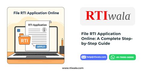 Step By Step Guide To Filing An RTI Application Online