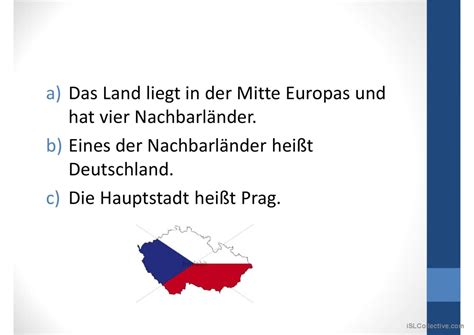 Land Einwohner Sprache English Esl Powerpoints