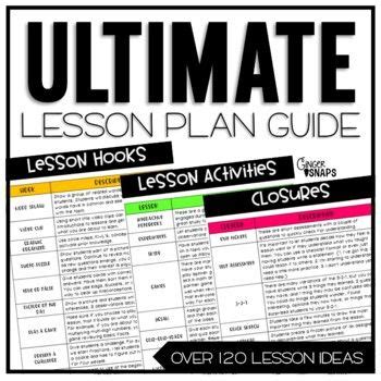 Lesson Planning Guide In