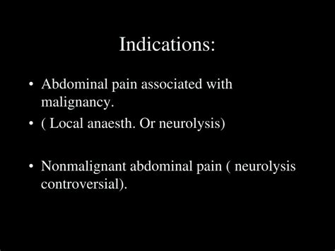 Ppt Coeliac Plexus Block Powerpoint Presentation Free Download Id