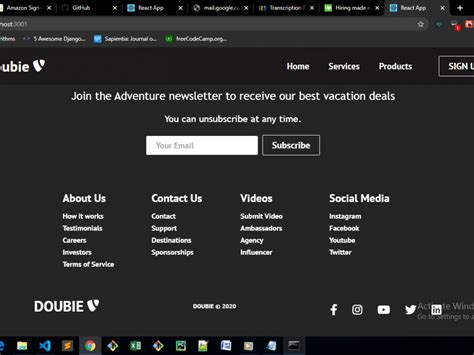 A Responsive Website Built With Html Css And React Upwork