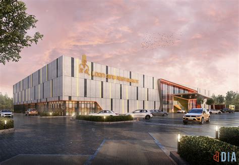 Dia Lab Design A Modern And Industrial Design For A Restaurant That Fully Utilizes Every