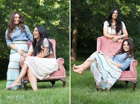Mother And Daughter Photography Session