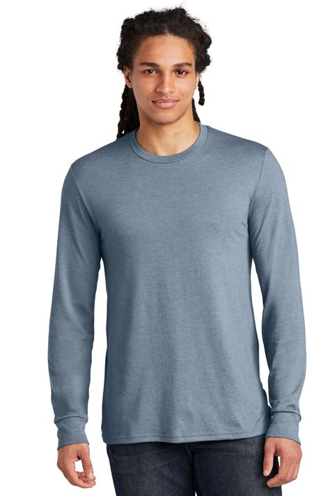 District Perfect Tri Long Sleeve Tee Product Online Apparel Market