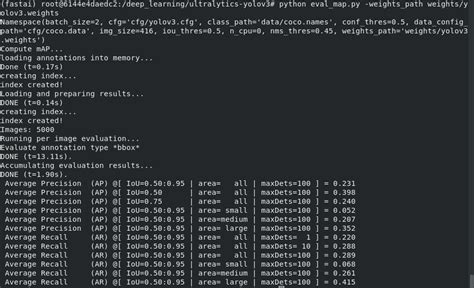 Low MAP Score On Pycocotools Issue Ultralytics Yolov GitHub